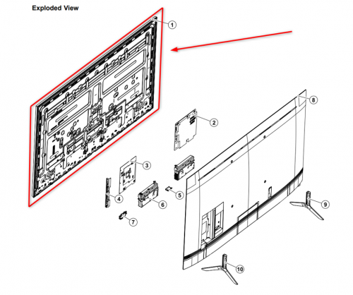 Panel LCD 65 Samsung BN95-05507A - Części do drukarek - sklep.eo.pl ...